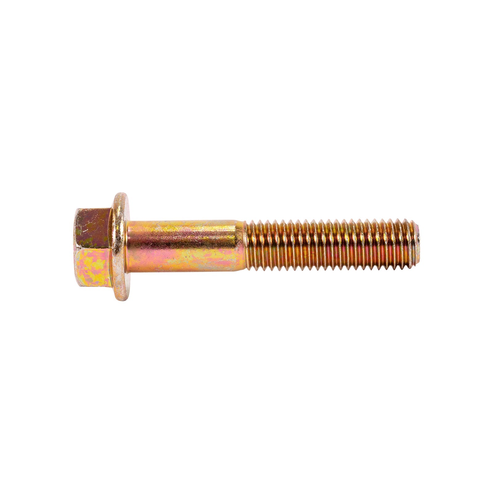 5/8"-11 x 3-1/2" Conquest Grade 8 Non-Serrated Flange Bolt - Zinc Yell ...