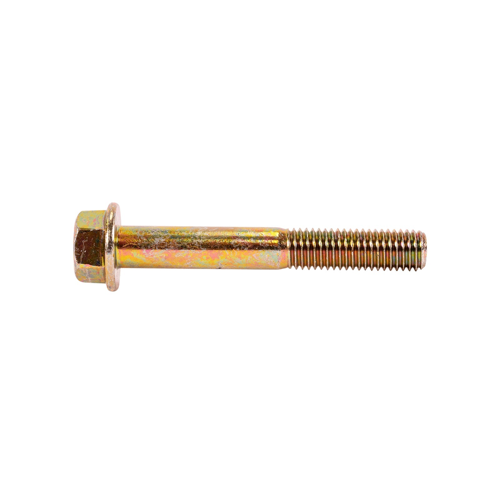 5/8"-11 x 4-1/2" Conquest Grade 8 Non-Serrated Flange Bolt - Zinc Yell ...