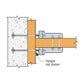 Simpson HD5B Bolted Holdown - G90 Galvanized – Fasteners Plus