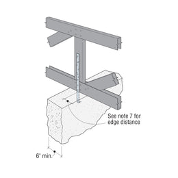 Simpson HETA20 16" Embedded Truss Anchor – Fasteners Plus