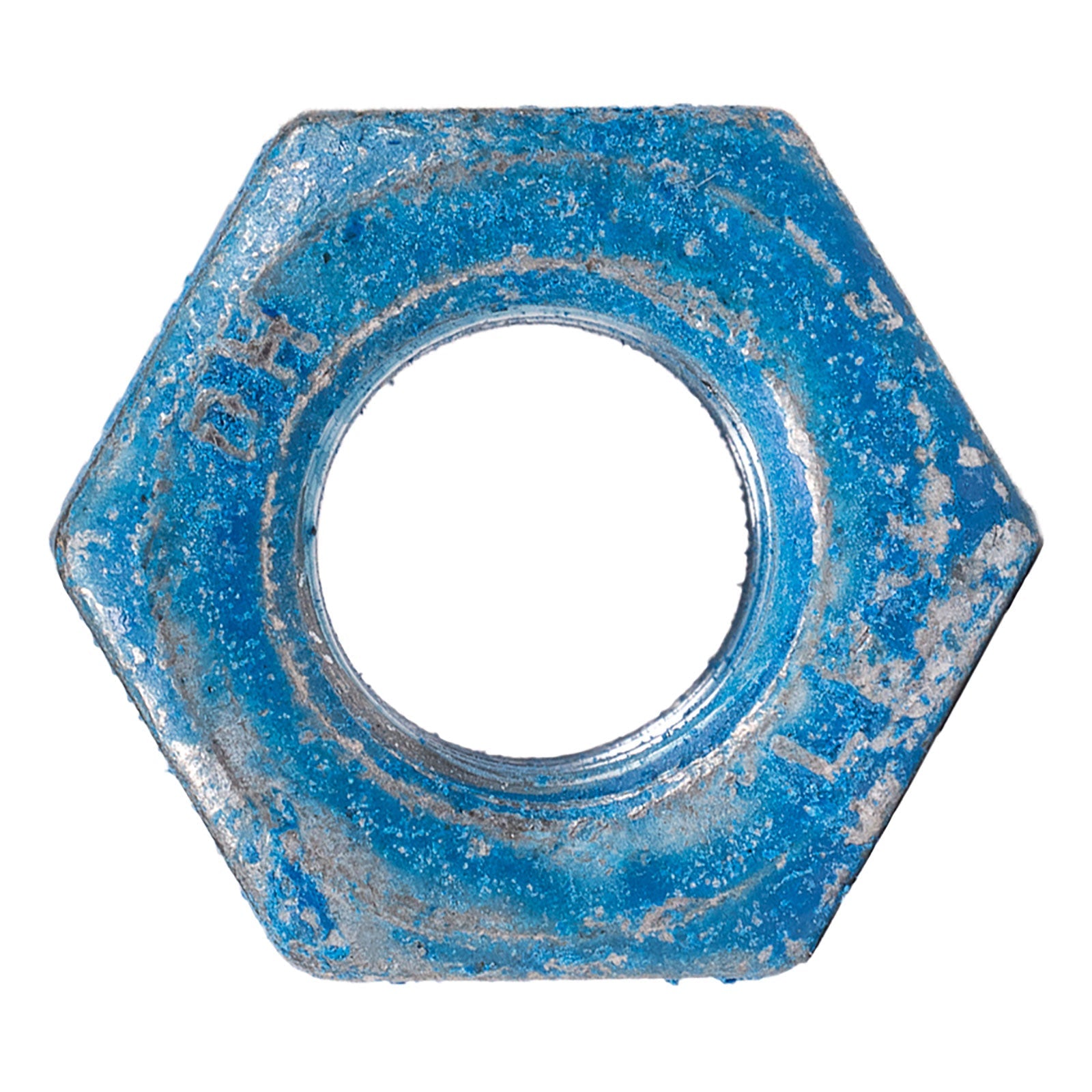1/2" Conquest A563 Grade DH Heavy Hex Nut - Hot Dip Galvanized & Blue ...