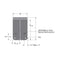 Simpson Strong-Tie HSKP5.75X17 Heavy Seated Knife Plate Hanger - Gray ...
