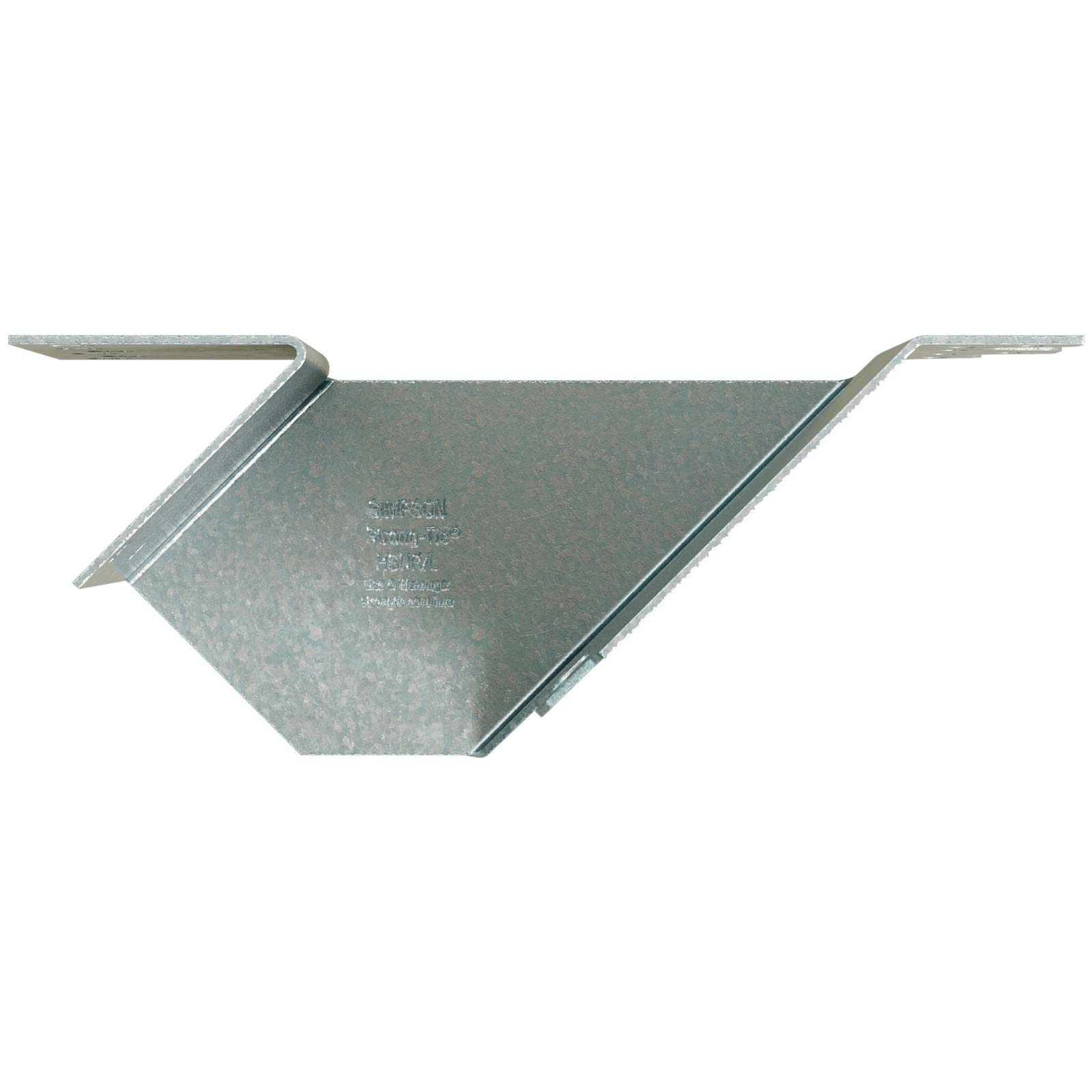 Simpson Strong-Tie HSUL26-2 Double Joist Hanger Skewed Left, Galvanize ...