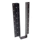 Simpson HUA24PC Heavy-Duty U-Shaped Architectural Joist Hanger, Black ...