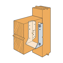 Simpson HUC48 4x8 Concealed Flange Heavy Face Mount Hanger - G90 Galva ...