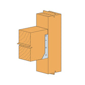 Simpson Strong-Tie HUC610 6x10 Concealed Flange Heavy Face Mount Hange ...