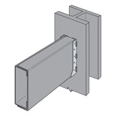 Simpson HUC48 4x8 Concealed Flange Heavy Face Mount Hanger - G90 Galva ...