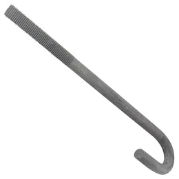 1"-8 x 18" J-Bolt Concrete Anchor Bolt - Hot Dip Galvanized – Fasteners ...