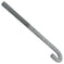 5/8"-11 x 10" J-Bolt Concrete Anchor Bolt - Hot Dip Galvanized ...