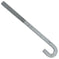 5/8"-11 x 10" J-Bolt Concrete Anchor Bolt - Hot Dip Galvanized ...