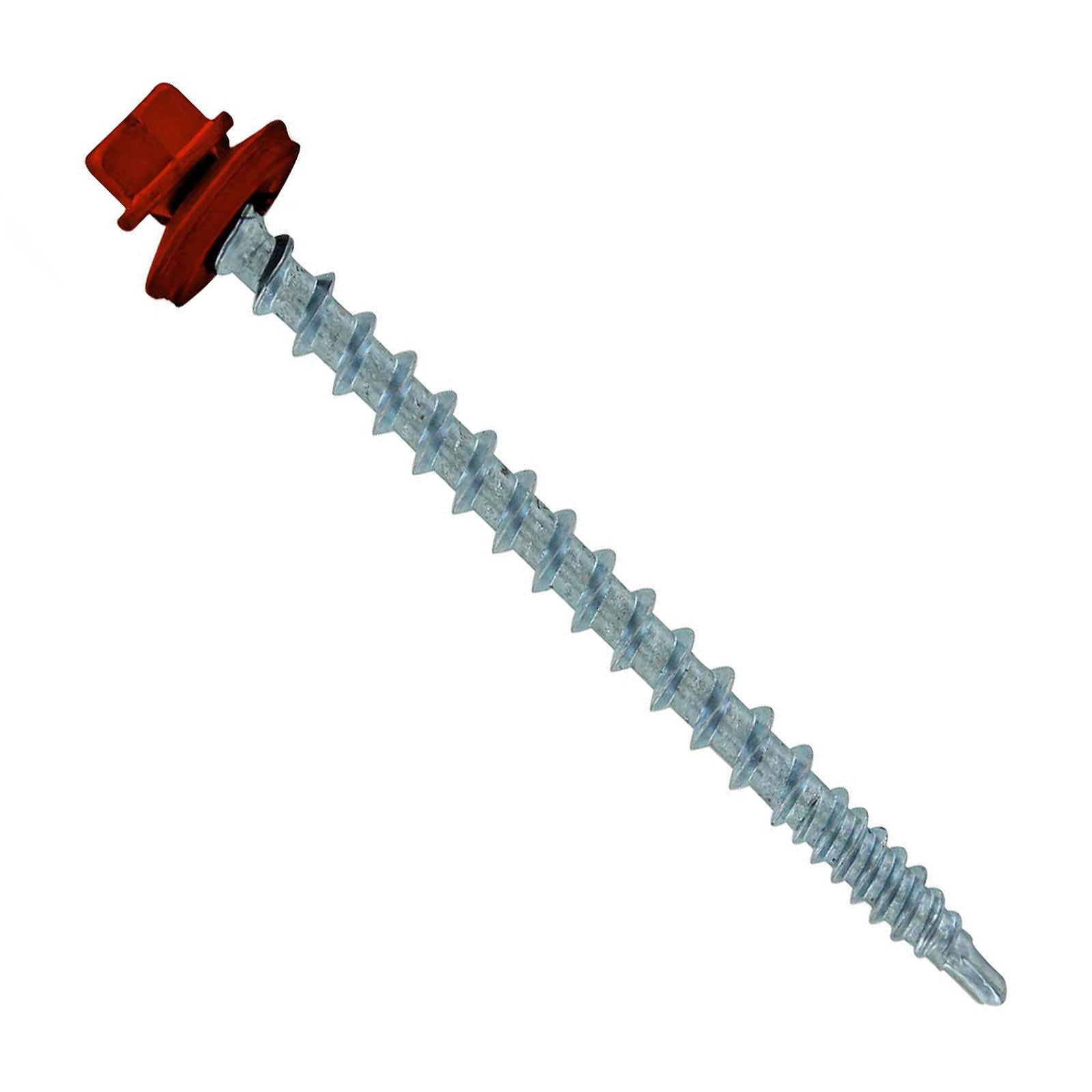 ST Fastening #10 x 2-1/2" Kwikseal Woodbinder Metal Roofing Screw - Ru ...