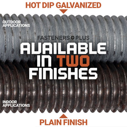 1-1/4"-7 x 15" L-Bolt Concrete Anchor Bolt - Plain – Fasteners Plus