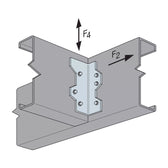 Simpson Strong-Tie L90 9" Reinforcing Framing Angle - G90 Galvanized ...
