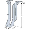 Simpson Strong-Tie LB28 2x8 Top Flange Joist Hanger - G90 Galvanized ...