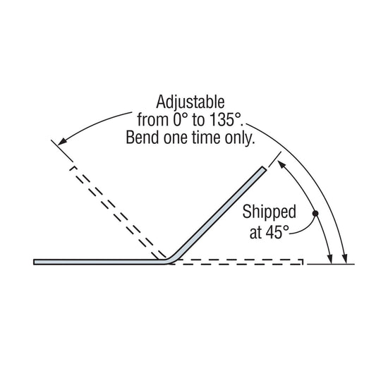 Simpson LS50 4-7/8" Reinforcing Angle - G90 Galvanized – Fasteners Plus