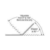 Simpson LS70 6-3/8" Reinforcing Angle - G90 Galvanized – Fasteners Plus