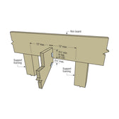 Simpson Strong-Tie LSCSS Adjustable Stair-Stringer Connector - Stainle ...