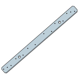 Simpson LSTA18 18" 20 Gauge Strap Tie - G90 Galvanized – Fasteners Plus