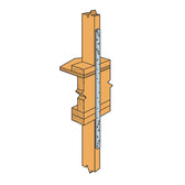 Simpson LSTA36 36" 18 Gauge Strap Tie - G90 Galvanized – Fasteners Plus