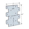 Simpson LTP4 3" x 4-1/4" Lateral Tie Plate - G90 Galvanized – Fasteners ...