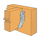 Simpson LU26 2x6 Face Mount Joist Hanger, G90 Galvanized – Fasteners Plus