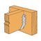 Simpson LU28 2x8 Face Mount Joist Hanger, G90 Galvanized – Fasteners Plus