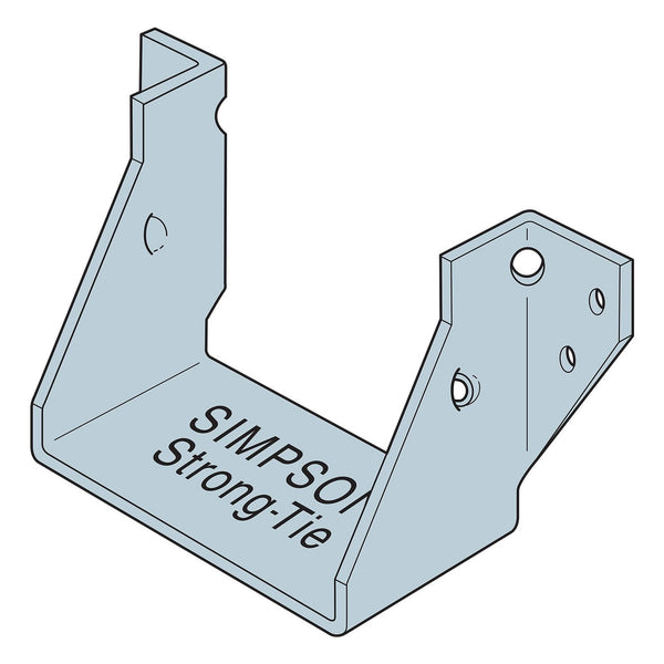 Simpson LUS24-2 Double 2x4 Face Mount Hanger - G90 Galvanized ...