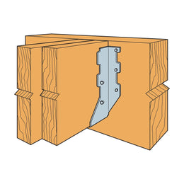 Simpson LUS28-2 Double 2x8 Face Mount Hanger - G90 Galvanized ...