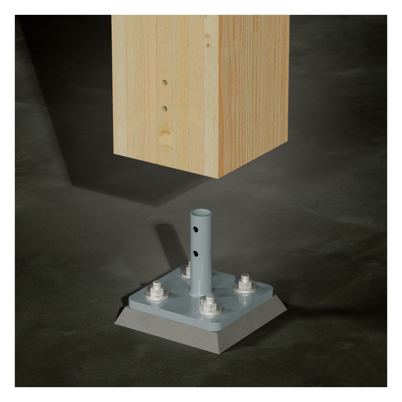 Simpson MCB11.5X17 Mass Timber Column Base Standoff 11-1/2" X 17 ...