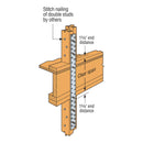 Simpson MST48 48" 12 Gauge Medium Strap Tie - G90 Galvanized ...