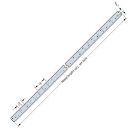 Simpson MSTA49 49" 16 Gauge Medium Strap Tie - G90 Galvanized ...