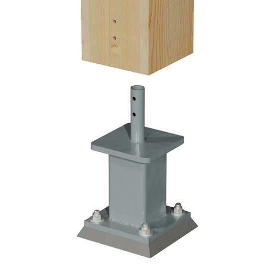 Simpson MCBS8X14-X Mass Timber Column Base Standoff 8" X 14", Made to ...