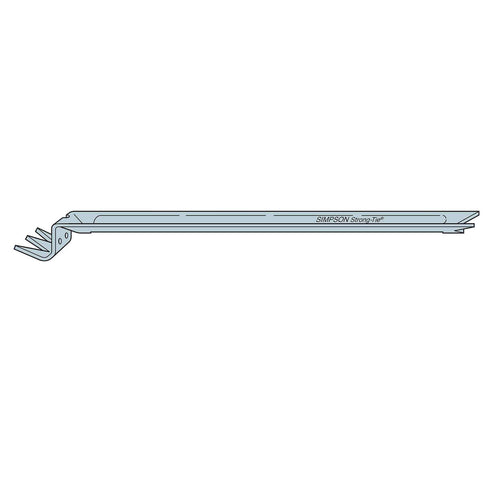 Simpson NCA2X10-16 Nailless Compression Bridging - G90 Galvanized ...