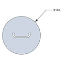 Simpson PHC-C Panel Hoist Clip Cover, Pkg 50 – Fasteners Plus