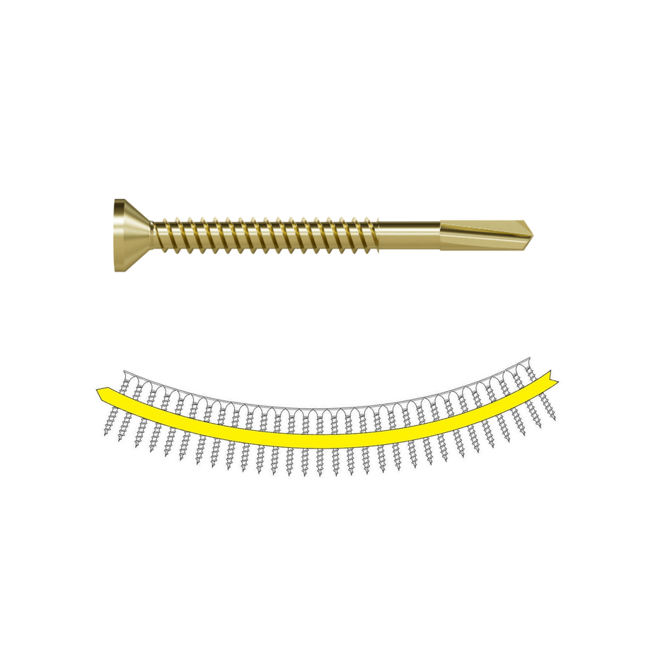 Quik Drive Wood-To-Steel Screws at Fasteners Plus