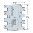 Simpson RBC Roof Boundary Clip - G90 Galvanized – Fasteners Plus