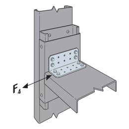 Simpson RCA225/54-R90 Rigid Connector Angle, Pkg 90 – Fasteners Plus