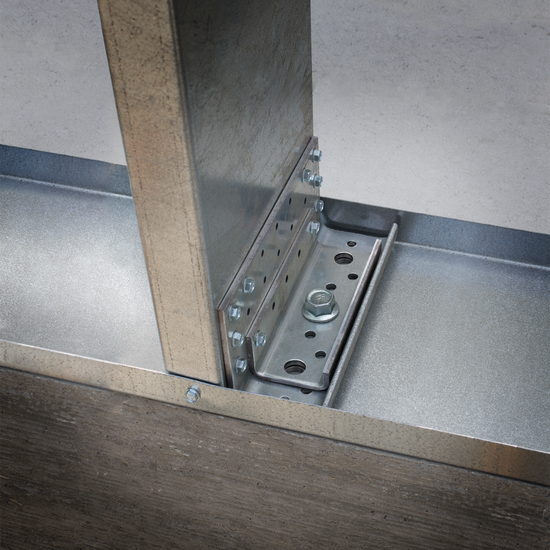 Simpson RCKW5.5-R10 Rigid Kneewall Connector Clip, Pkg 10 – Fasteners Plus