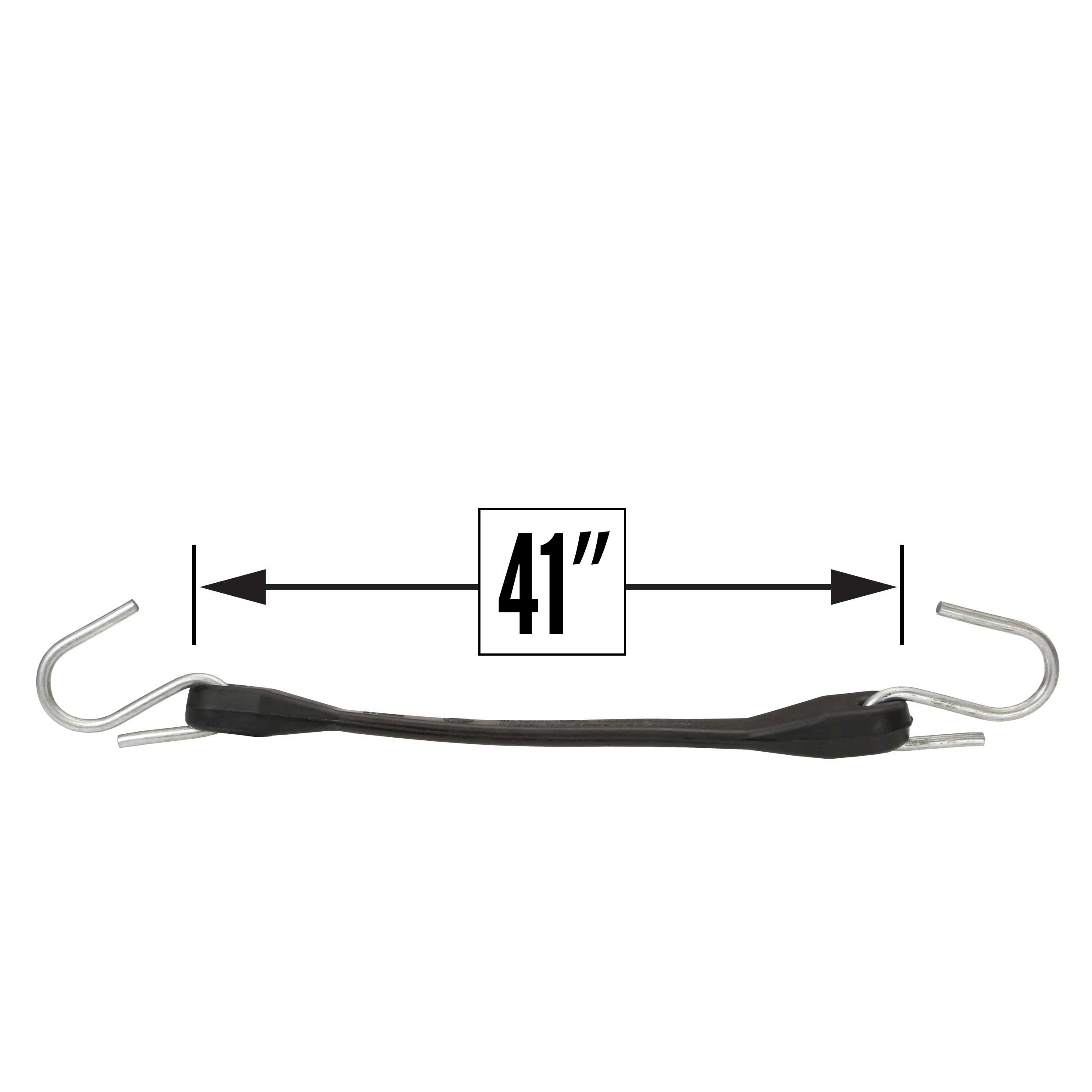 41" Rubber Tie Downs (10-Pack) - Rubber Straps – Fasteners Plus