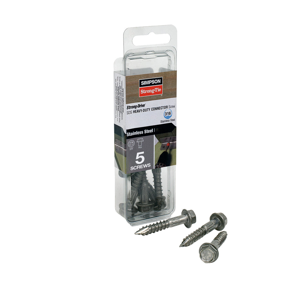 Simpson SDS Connector Screws At Fasteners Plus
