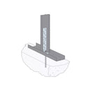 Simpson Strong-Tie S/LTTP2 2 9/16" x 15" Zinc Galvanized Tension Tie ...