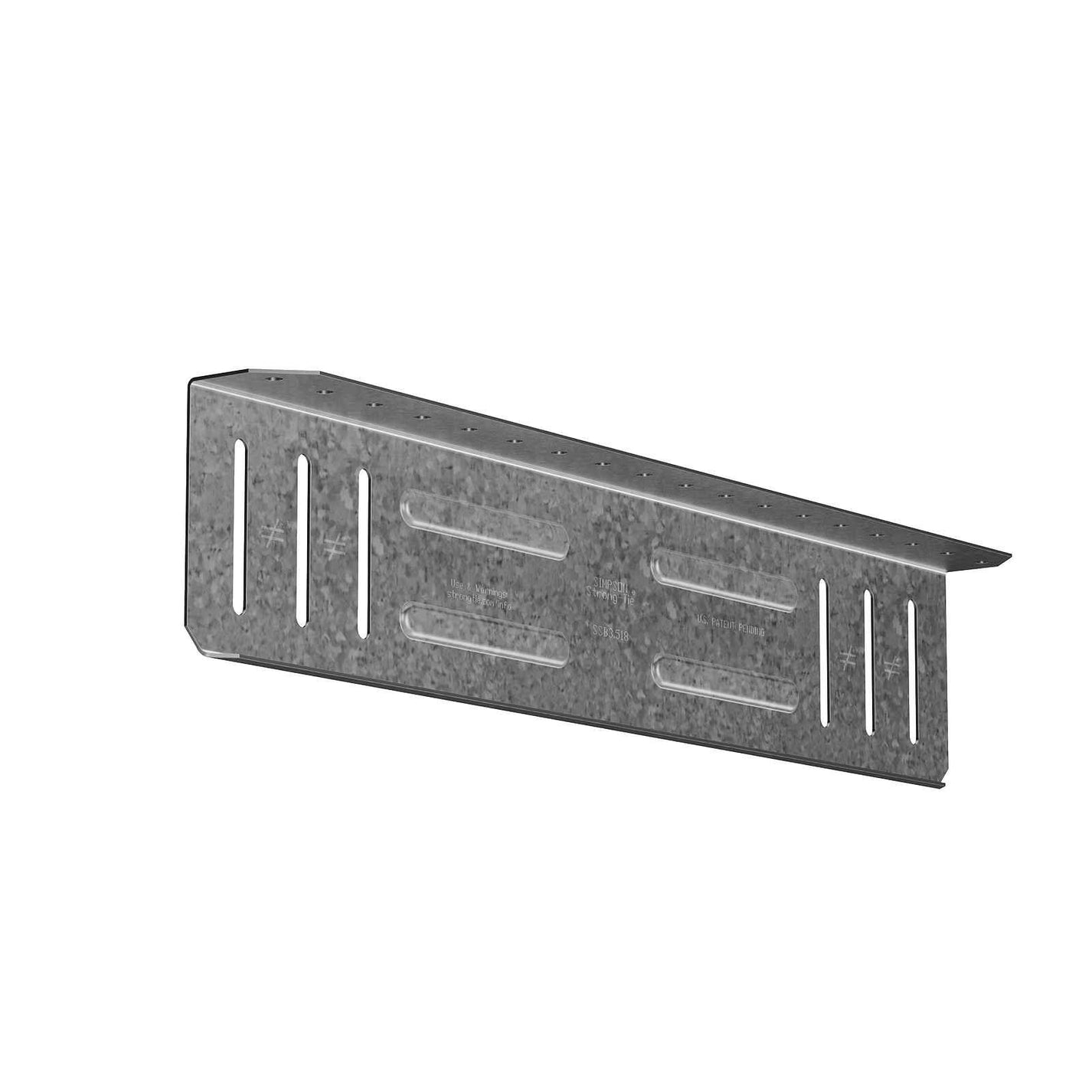 Simpson SSB3.518-KT Bypass Framing Slide-Clip Strut Connector W/Screws ...