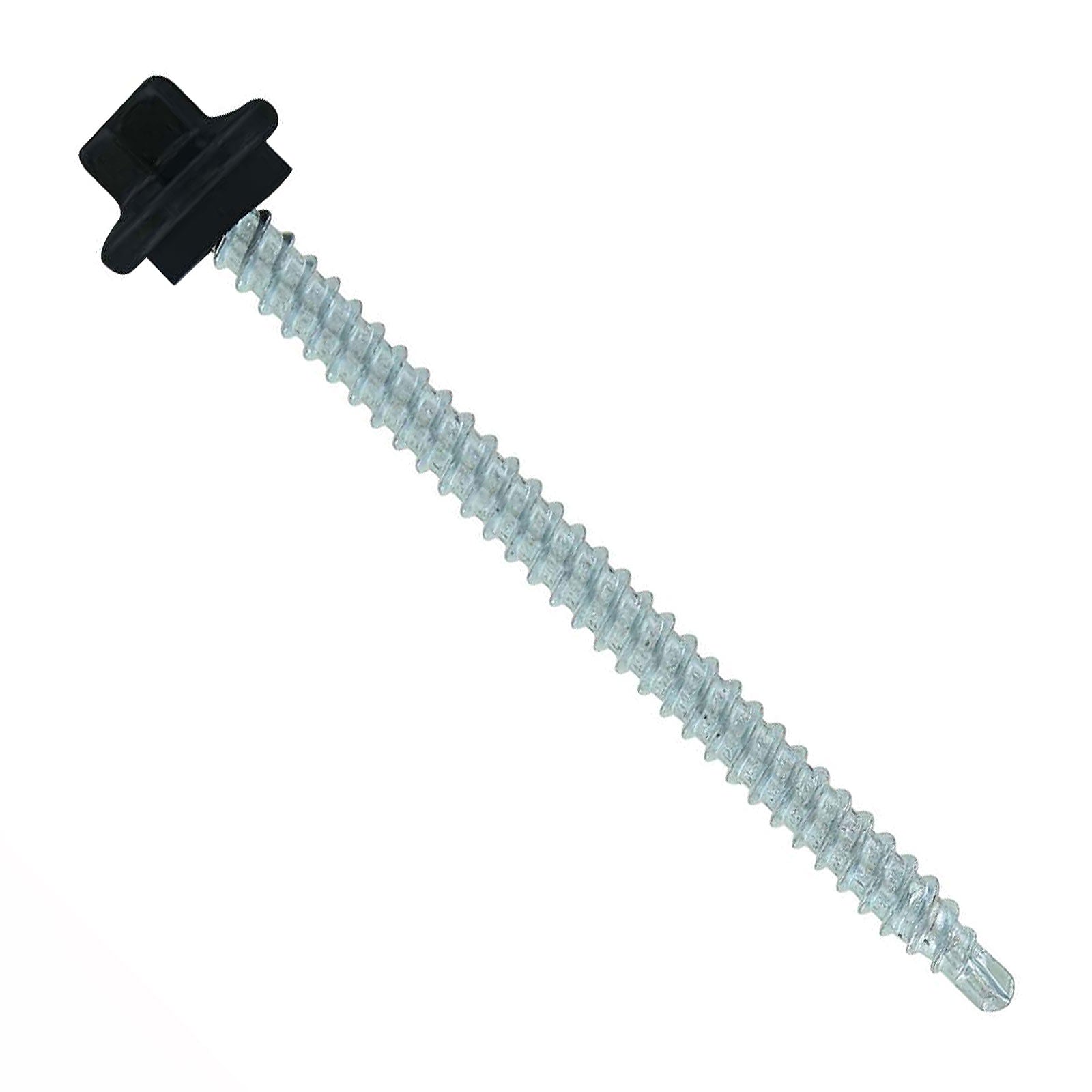 ST Fastening #9 x 2-1/2" ST-XL Woodbinder Metal Roofing Screw - Black ...