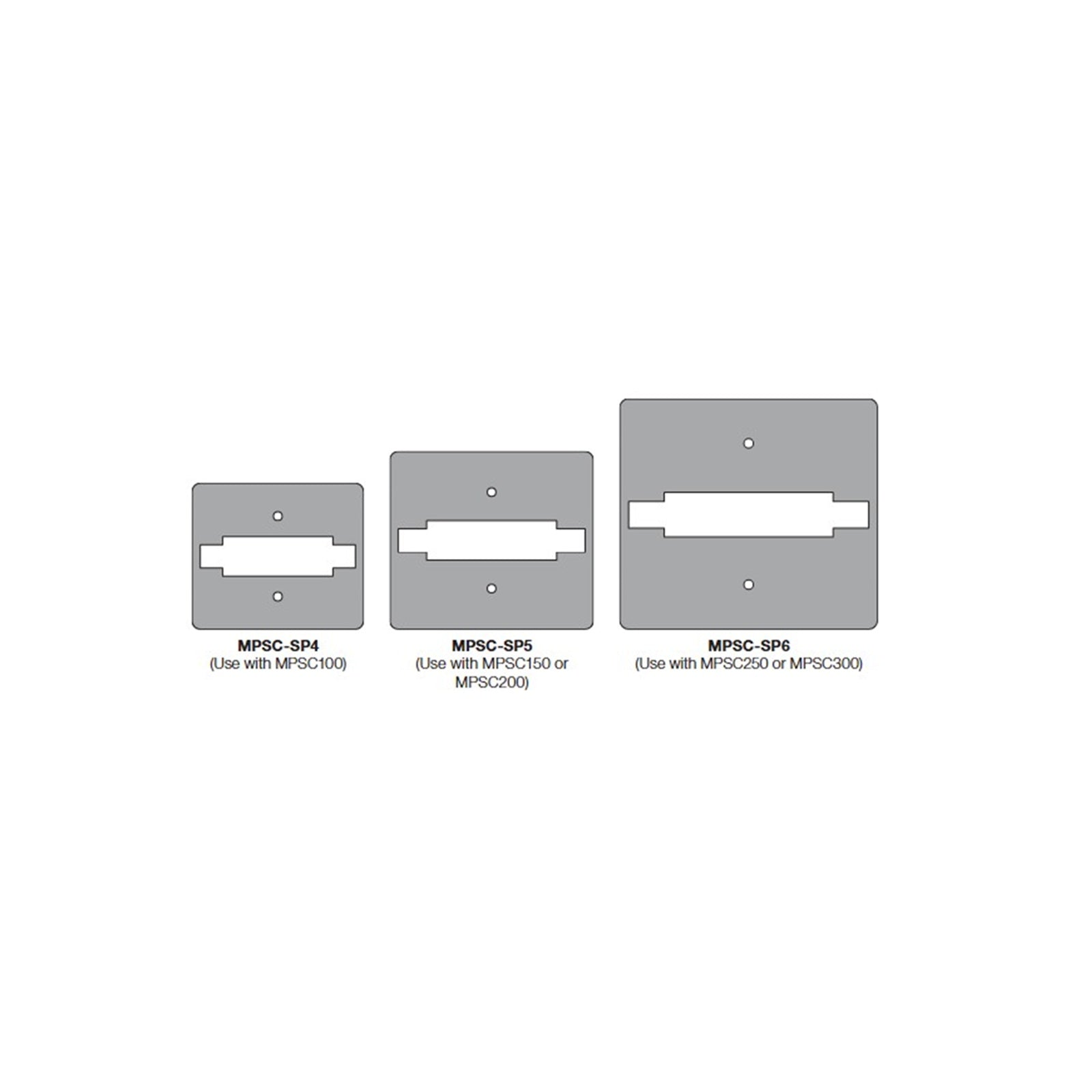 Simpson Strong-Tie Shim Plate MPSC250/300 Point-Supported Column Conne ...