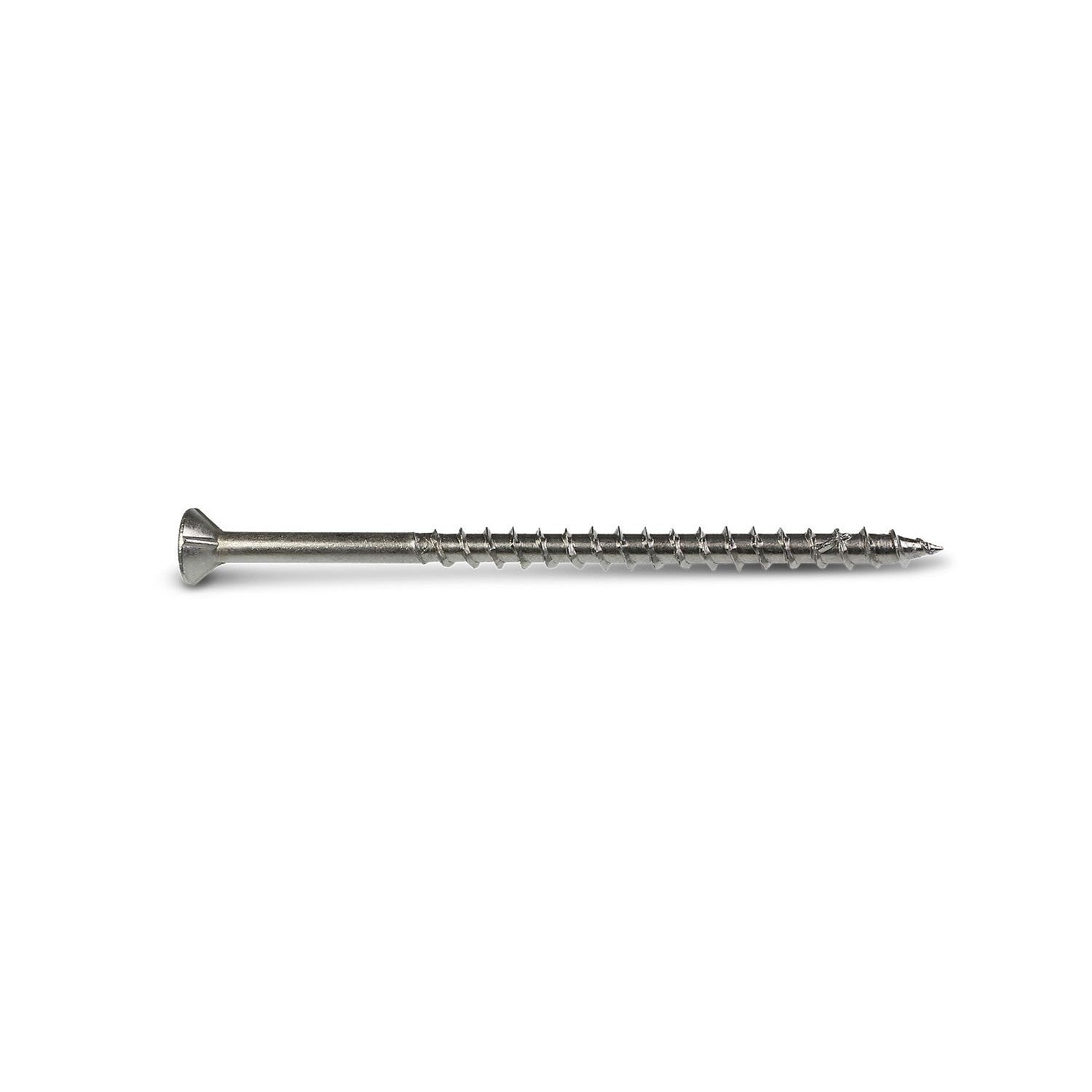 #12 x 5" Strong-Drive DWP T27 Flat Head Wood Screw - 316 Stainless Ste ...