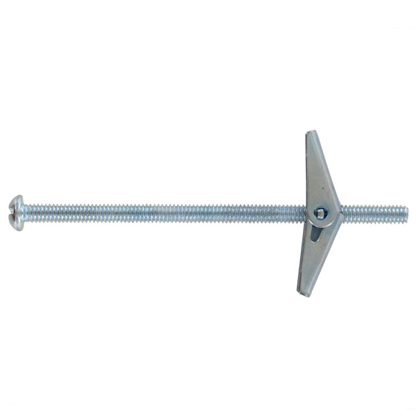 1/4" x 5" Conquest Round PH/SL Combo Toggle Bolt w/ Wing Nut - Zinc ...