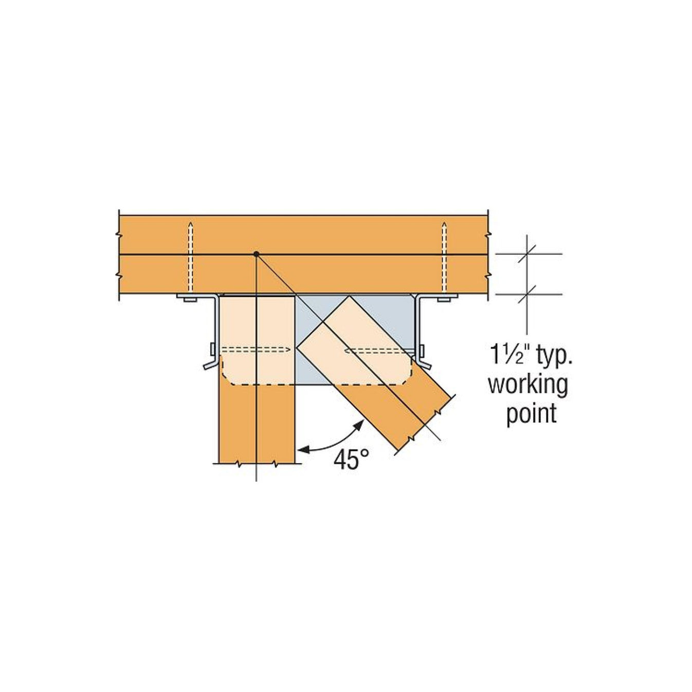 Simpson THJU26-W Multiple-Truss Hip/Jack Hanger 12 Guage - Galvanized ...