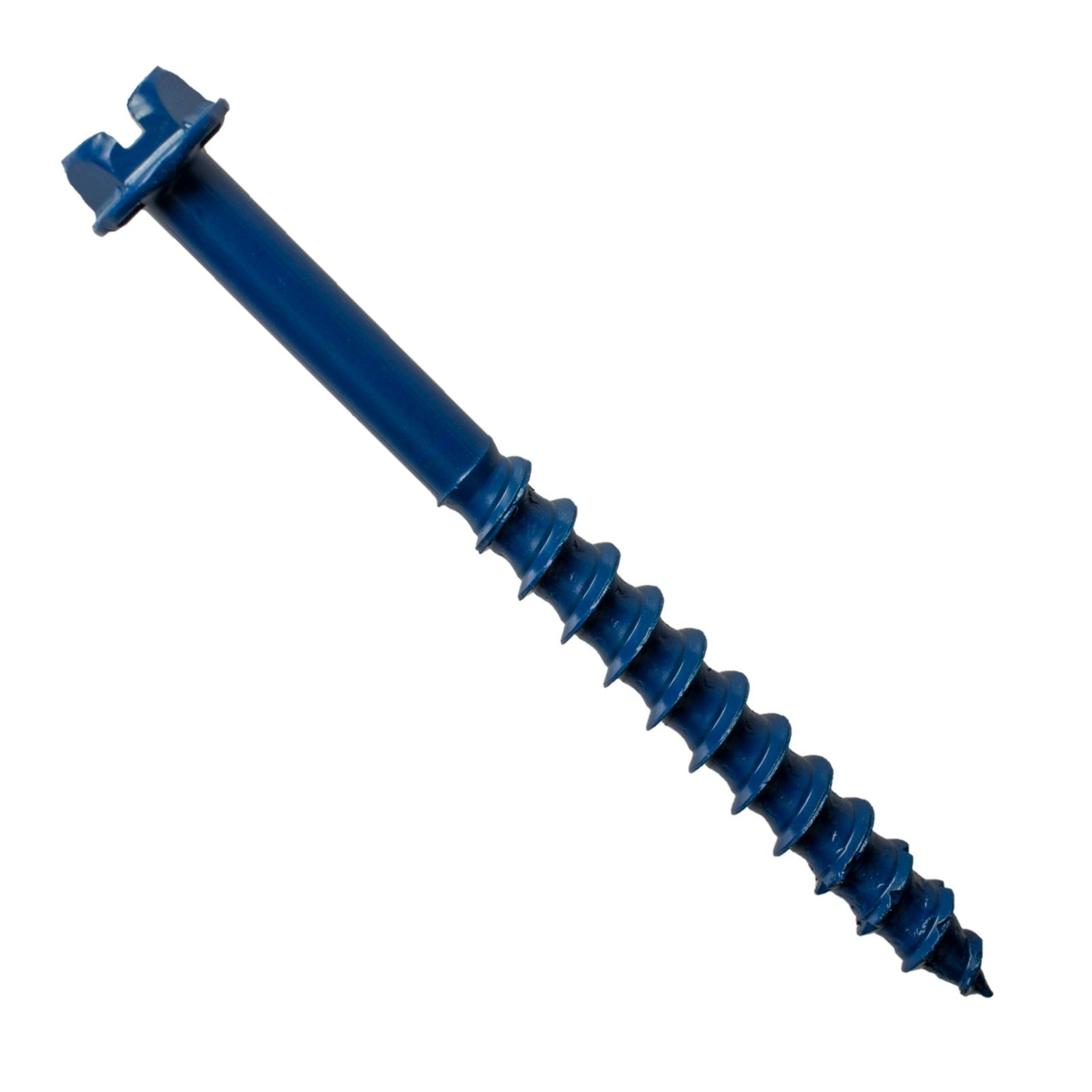 Simpson Strong-Tie 1/4"-2-3/4" Titen Turbo Hex Head Blue Concrete Scre ...