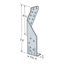 Simpson TSP Stud Plate Tie - G90 Galvanized – Fasteners Plus