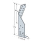 Simpson TSP Stud Plate Tie - G90 Galvanized – Fasteners Plus